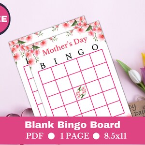 Mother's Day Game Bundle for Kids and Adults - Printable Family Party ...