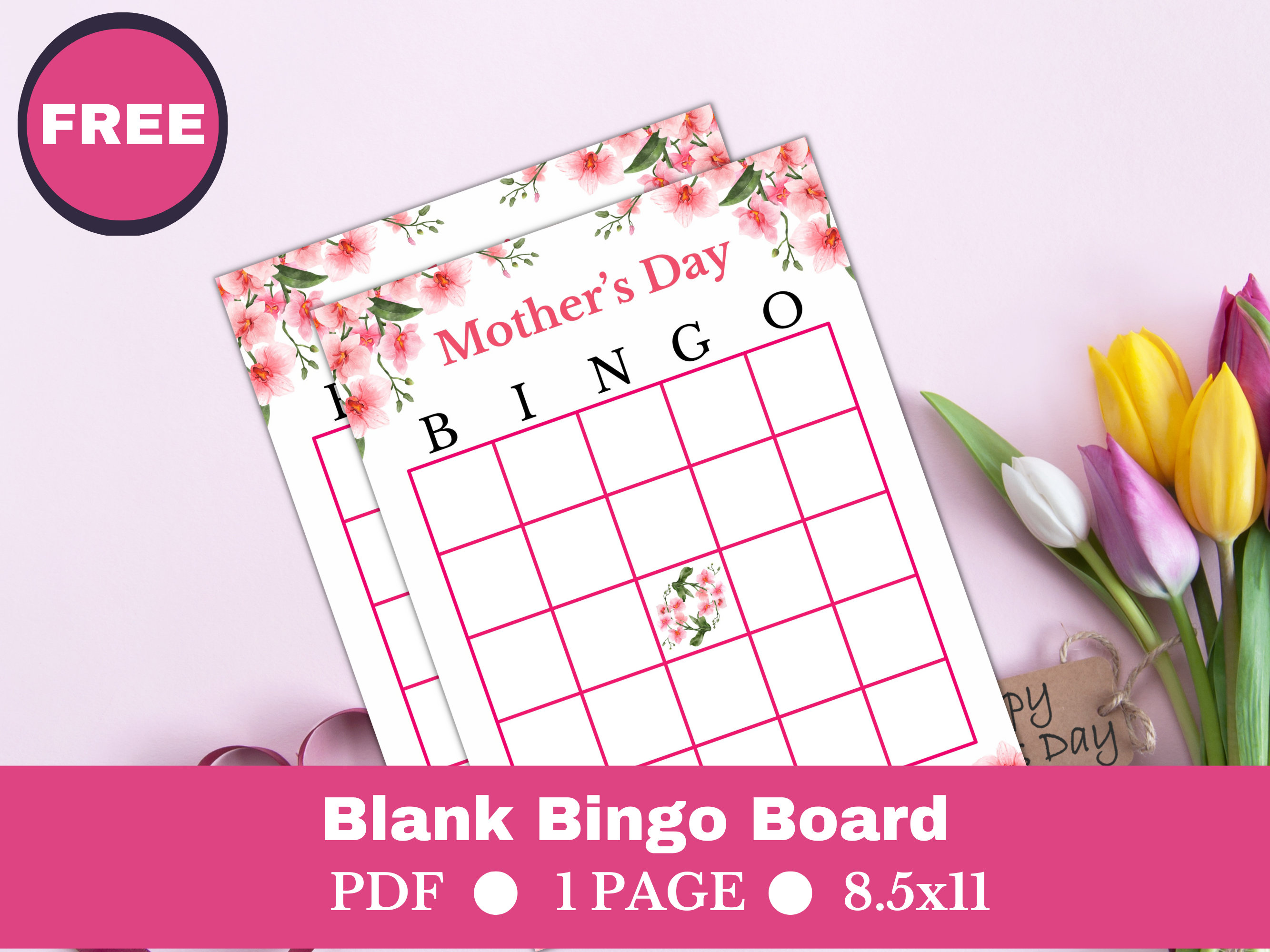 Mother's Day Game Bundle for Kids and Adults - Printable Family Party ...