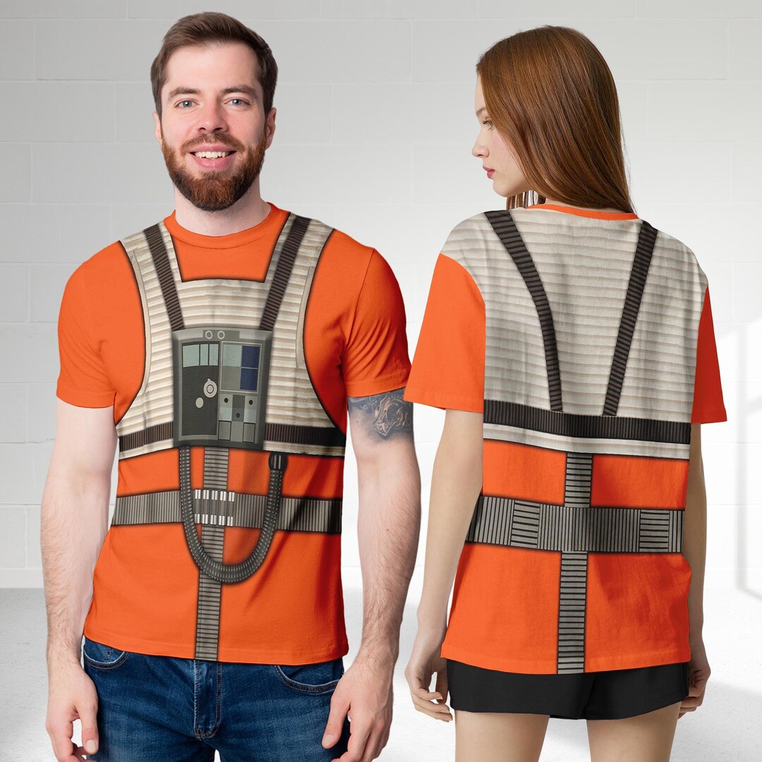 Rebel Flight Suit Galaxy Hero Characters Costume Men 3D Shirt ...