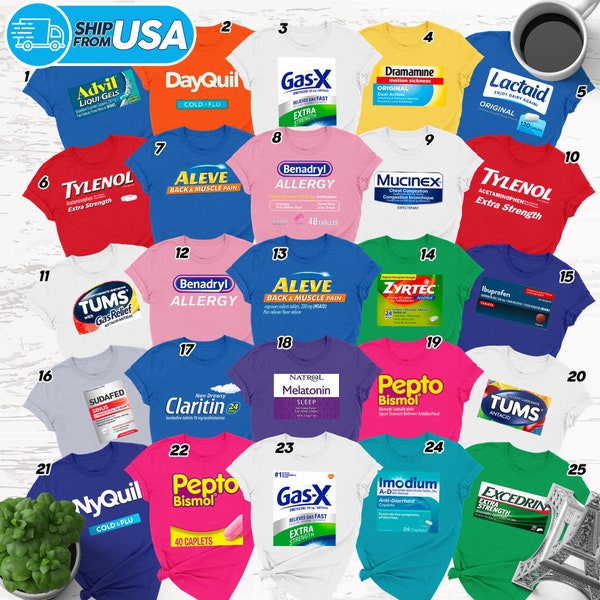 Medication Halloween Shirt - Etsy