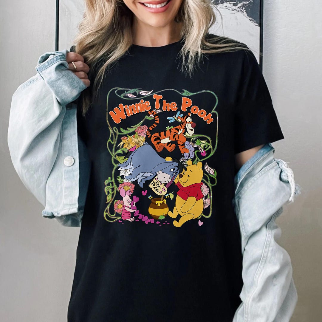 Winnie the Pooh Shirt, Winnie Pooh and Friends Shirt, Classic Pooh and ...