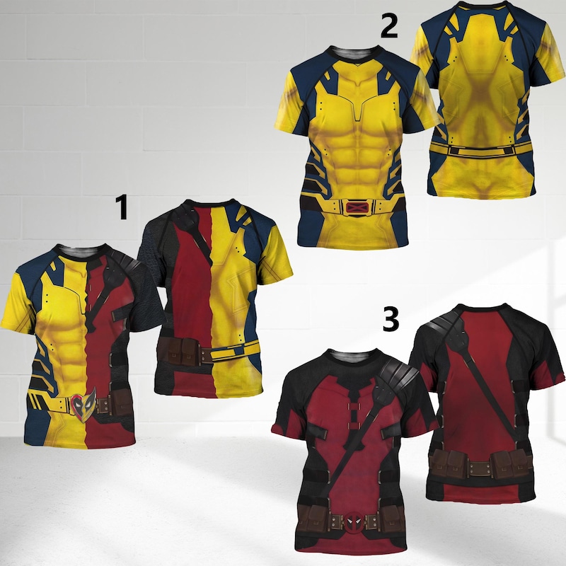 Deadpool Wolverine Kids Costume - Etsy