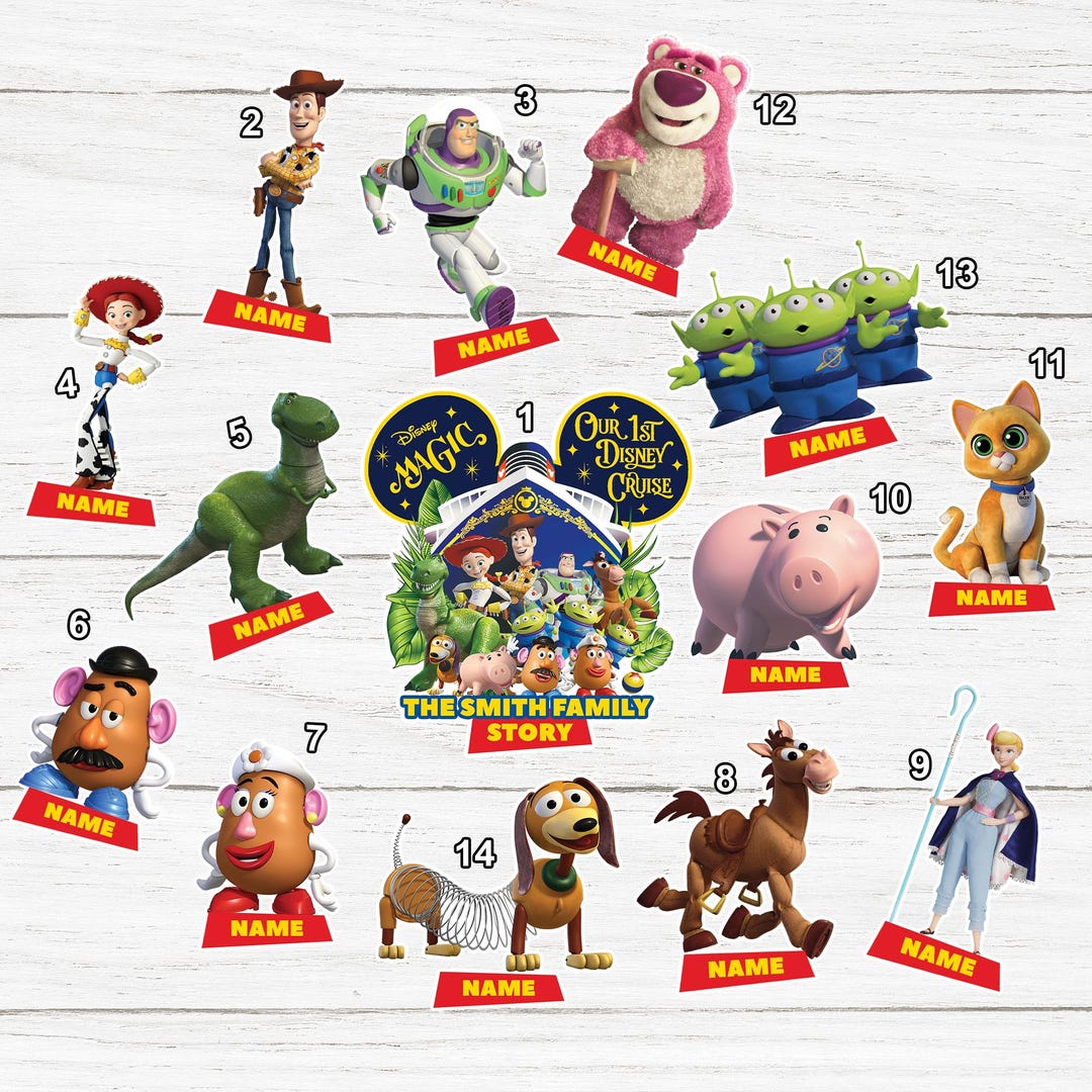 Personalized Disney Toy Story Inspired Disney Cruise Magnet, Buzz ...