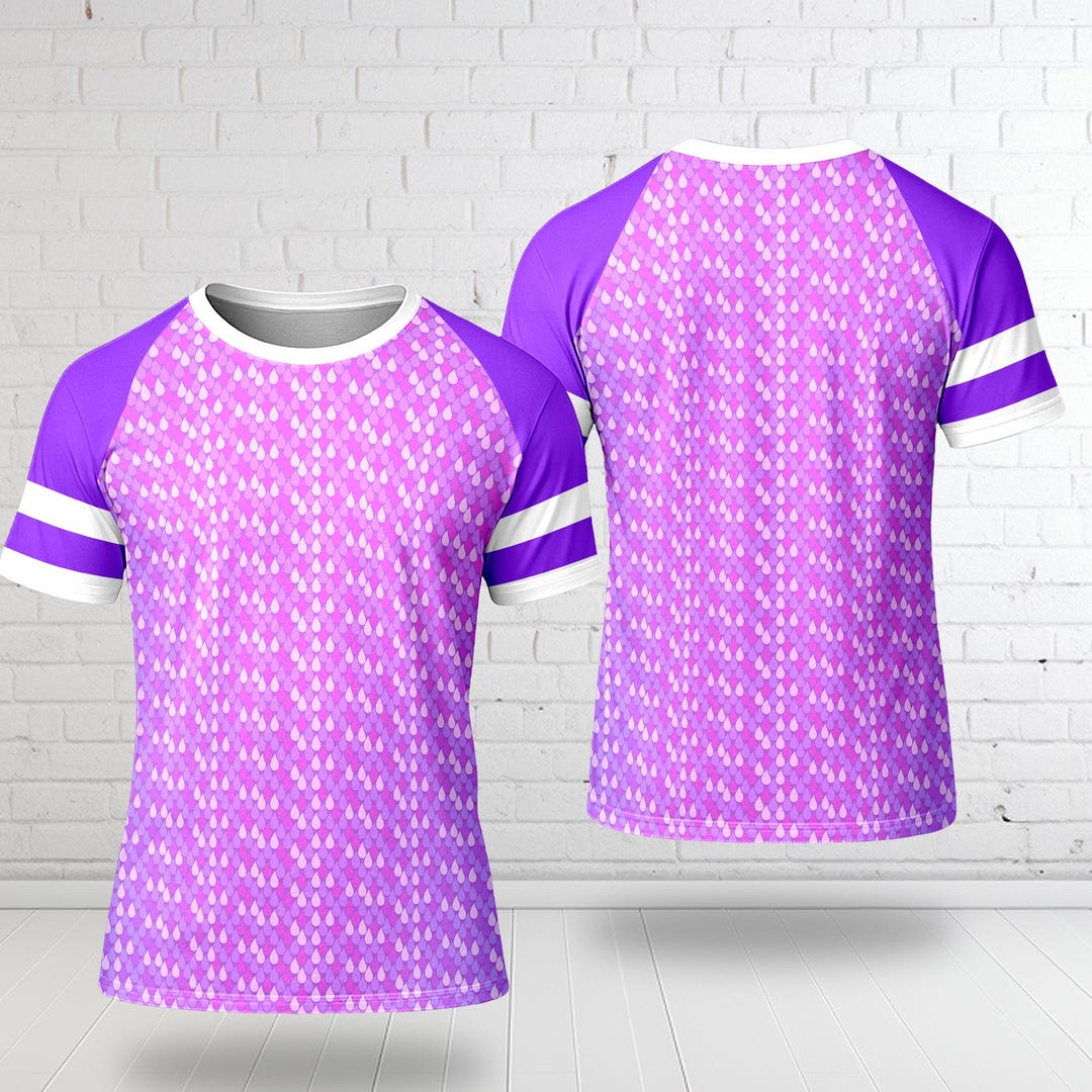 Wade Ripple Costume T-shirt, Elemental Inspired Cosplay Costume Tee ...