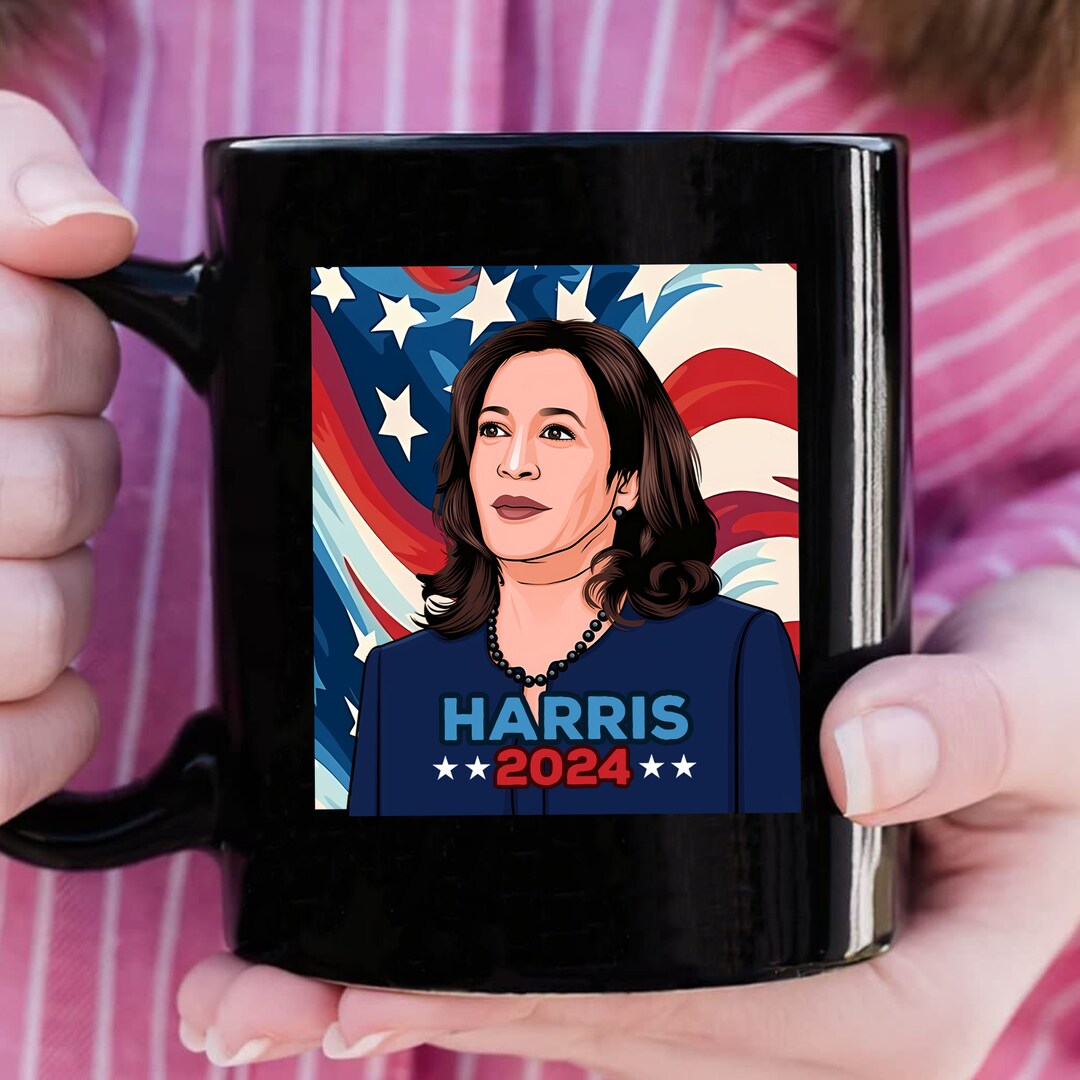 Kamala Harris 2024 Mug, Harris for President Coffee Cup, Kamala Harris ...