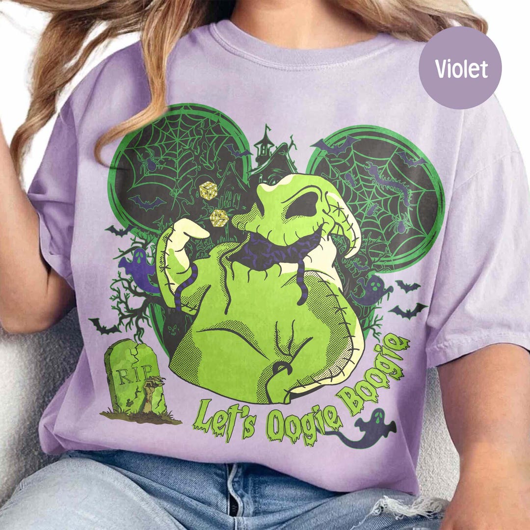 Disney Boogie Man Shirt, Halloween Oogie Boogie Tee, the Nightmare ...