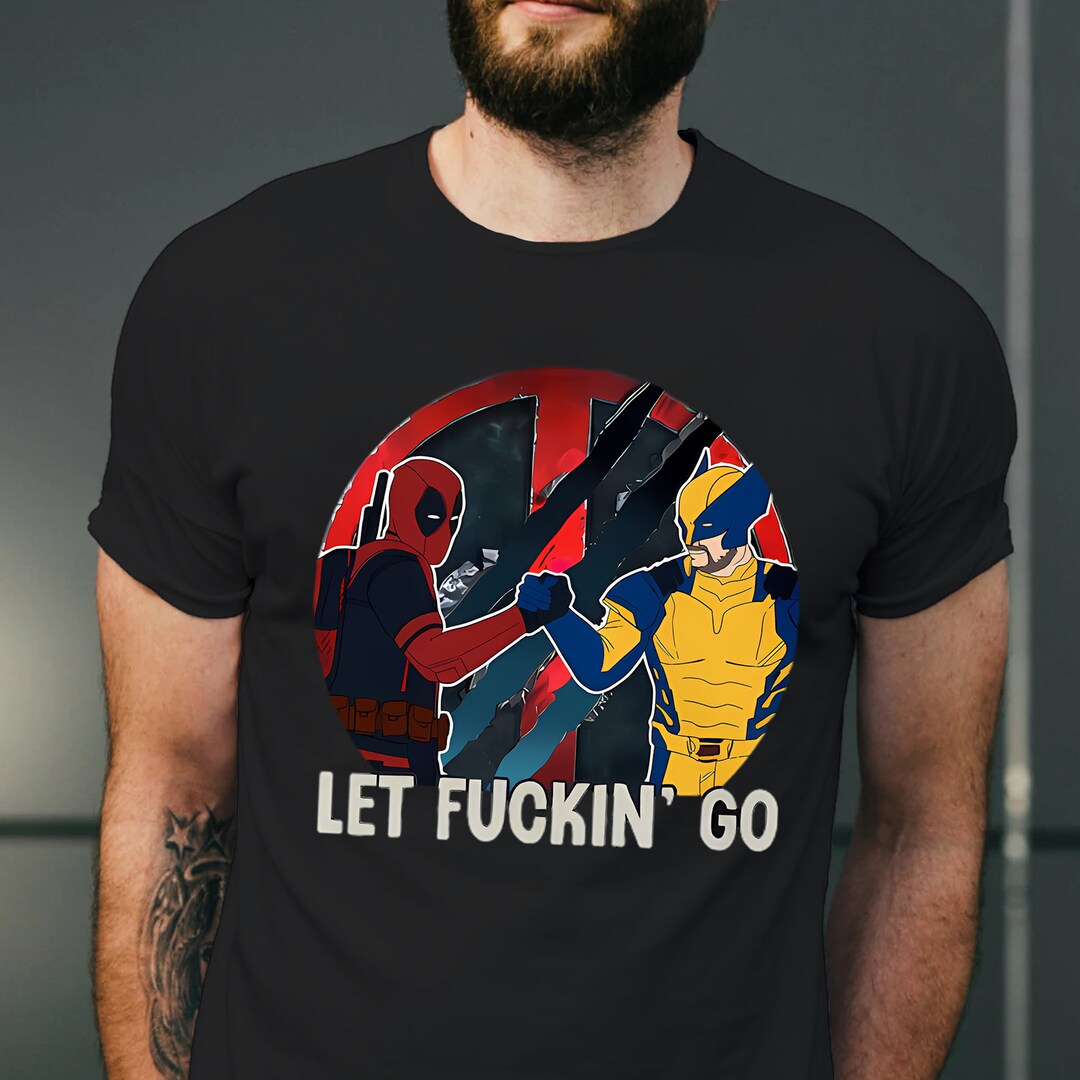 Deadpool and Wolverine Shirt, Superhero Movie Character Shirt ...