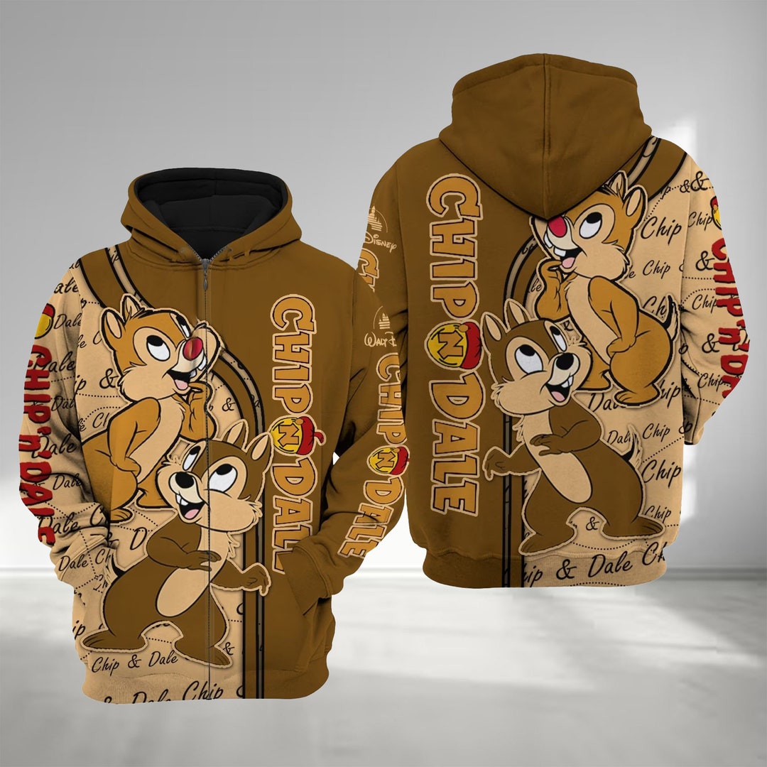 Chip and Dale 3D Shirt, Chip 'n' Dale Adventure Movie All Over Print ...