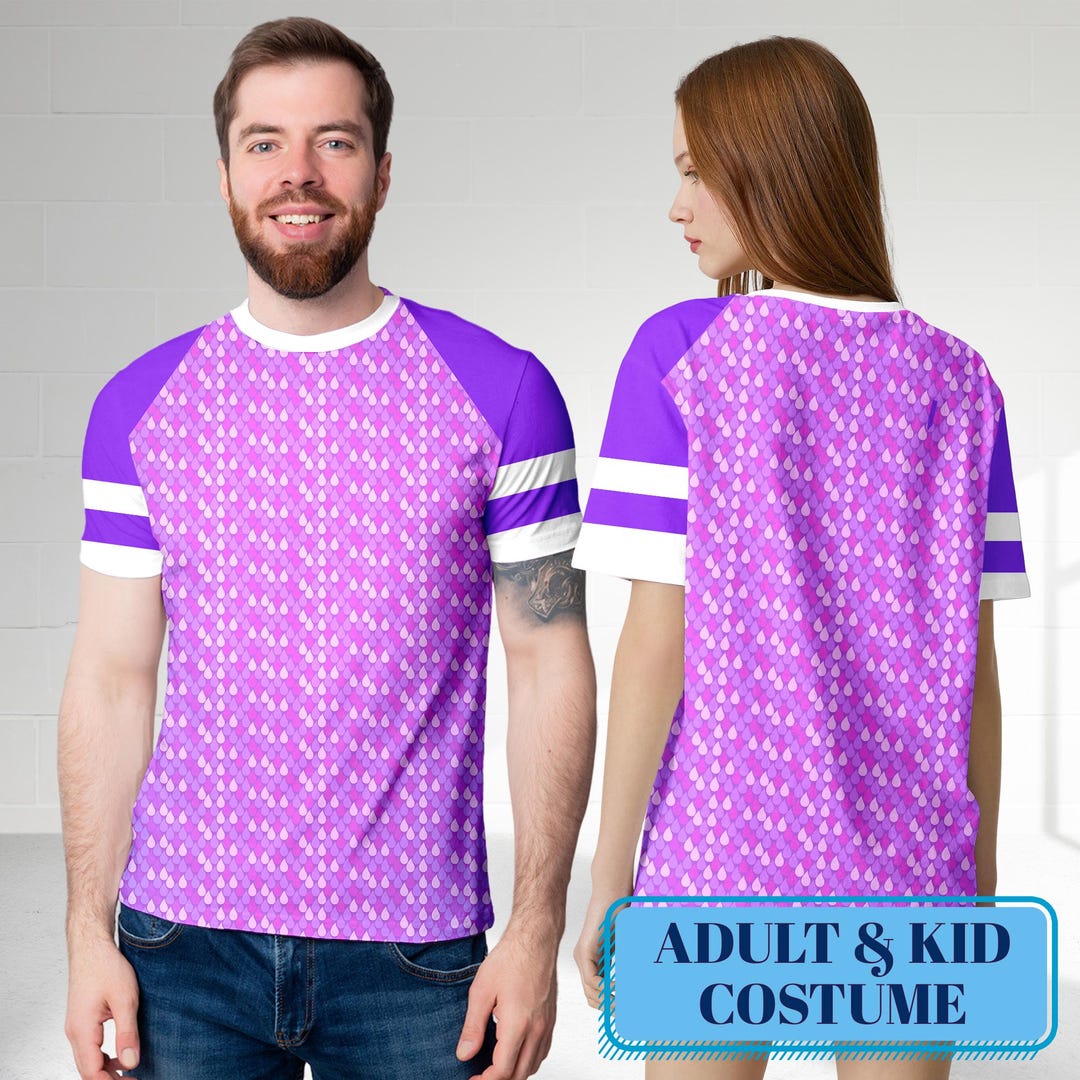 Wade Ripple Costume T-shirt, Elemental Inspired Cosplay Costume Tee ...