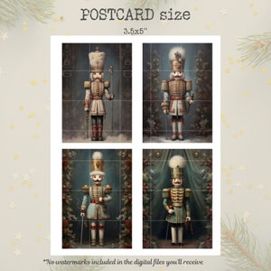Nutcracker Christmas Junk Journal Pages, Printable Papers for ...