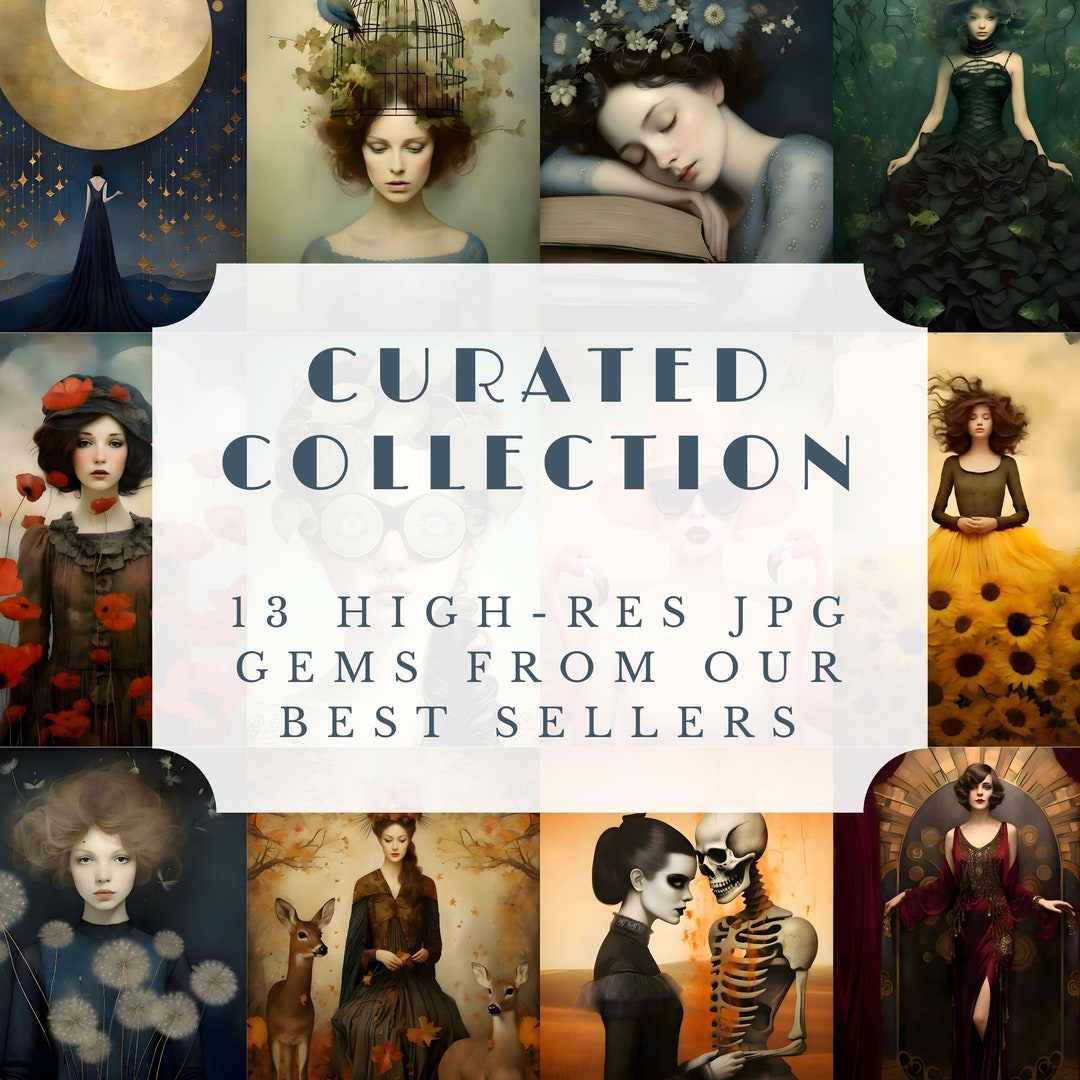 Curated Collection - 13 High-resolution JPG Gems From Our Best Sellers ...