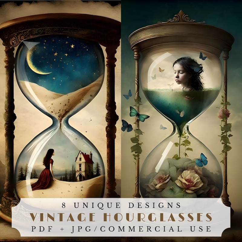 Vintage Hourglass - Etsy
