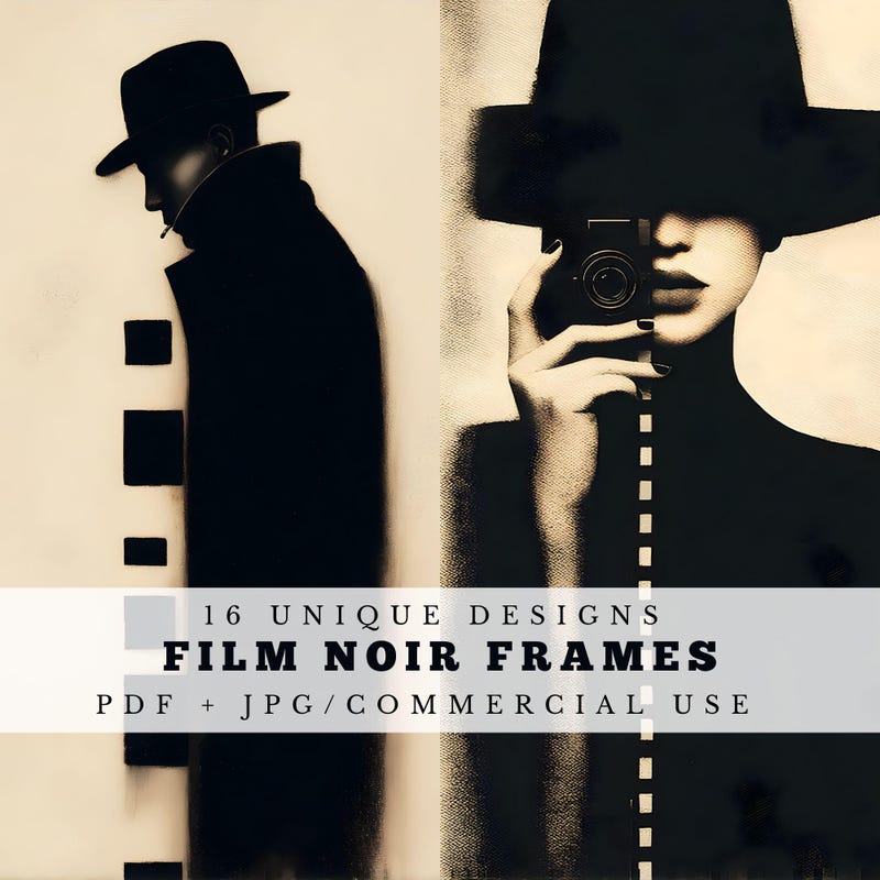 Film Noir Art - Etsy