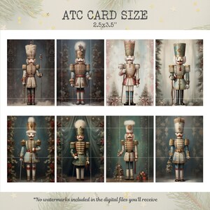 Nutcracker Christmas Junk Journal Pages, Printable Papers for ...