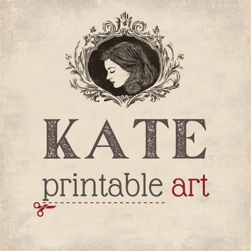 KatePrintableArt - Etsy
