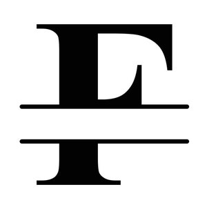 Roman Split Monogram SVG - Plotting File - CNC Routing File - CNC ...