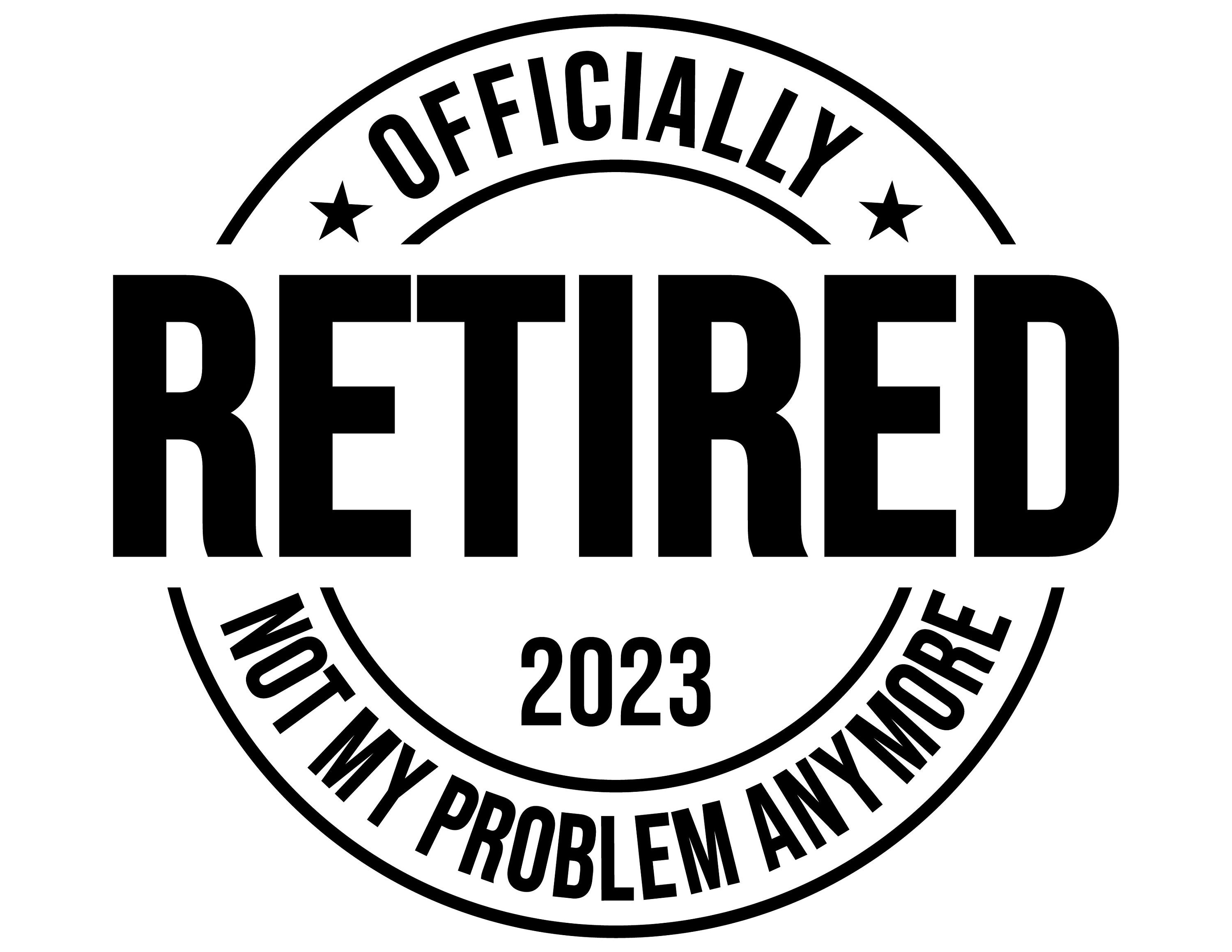 Officially Retired Design File - SVG File - CNC Routing - CNC Plotting ...