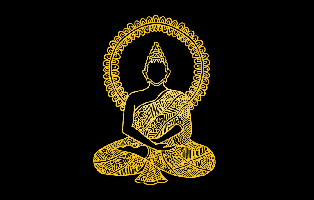 Buddha Designs SVG Files (multiple Designs) - Etsy