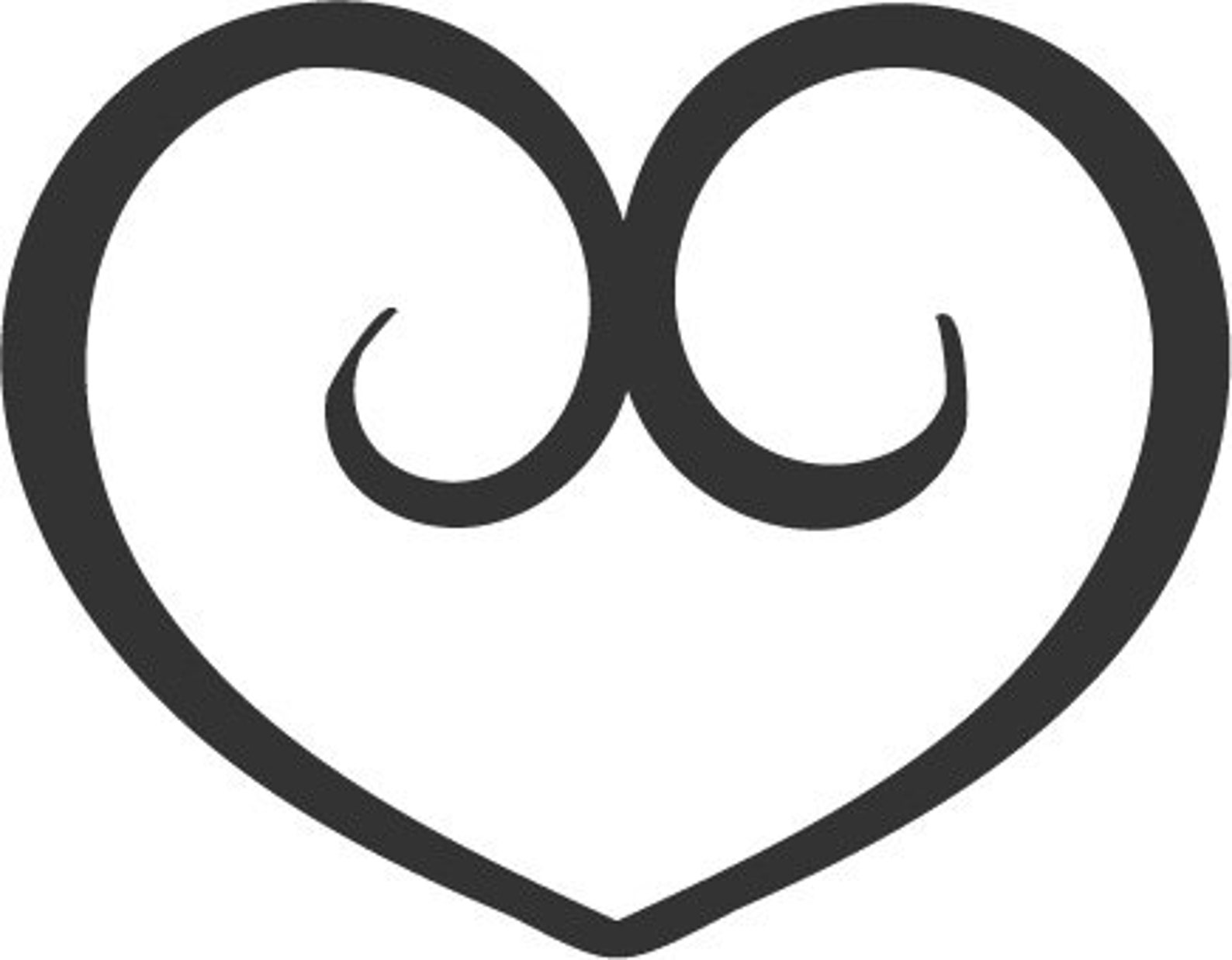 Heart Design SVG - Fancy Boarders SVG - Design SVG - Plotting File ...