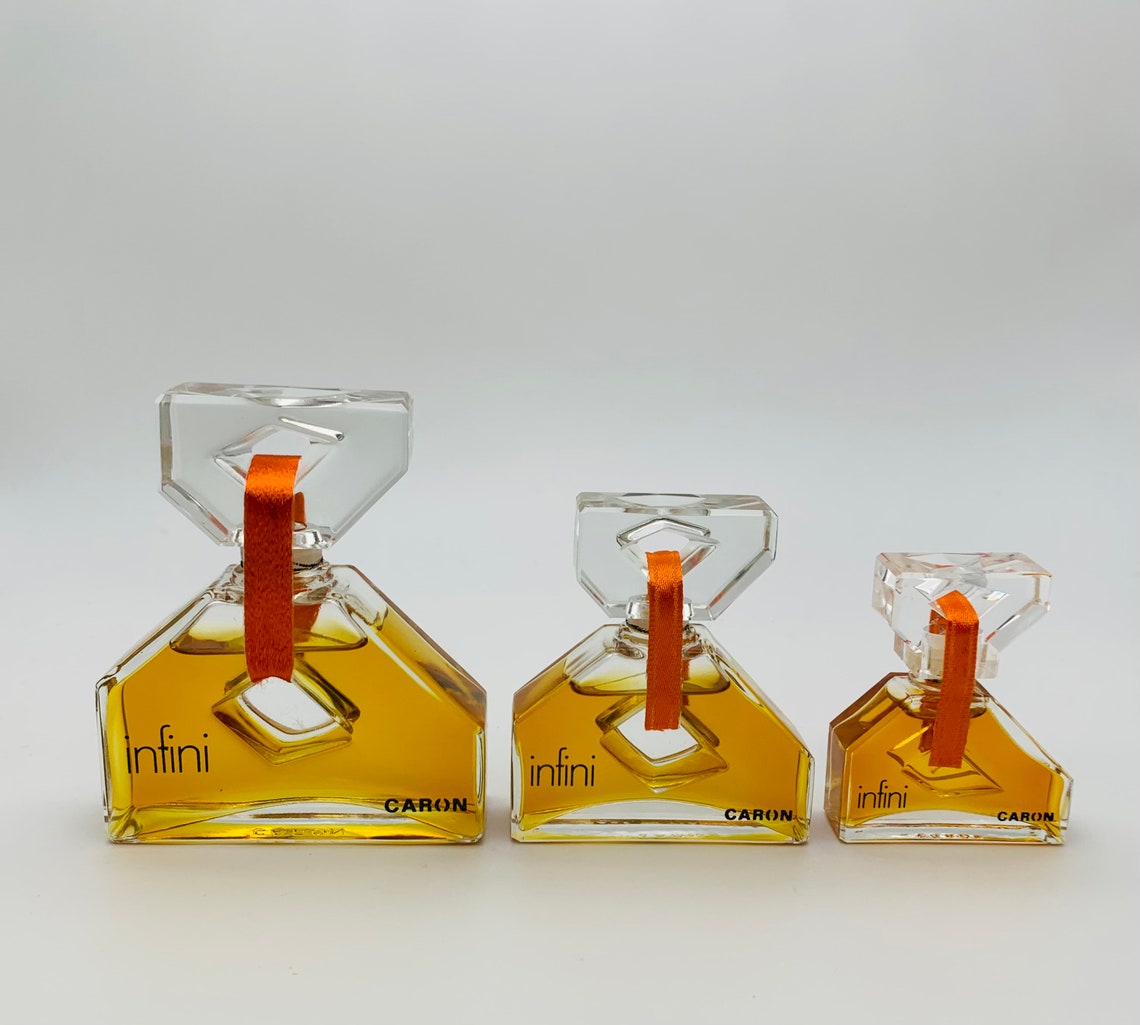 Caron Infini Original 1970 Parfum, Collection of 3 Bottles: 1 Fl. Oz ...
