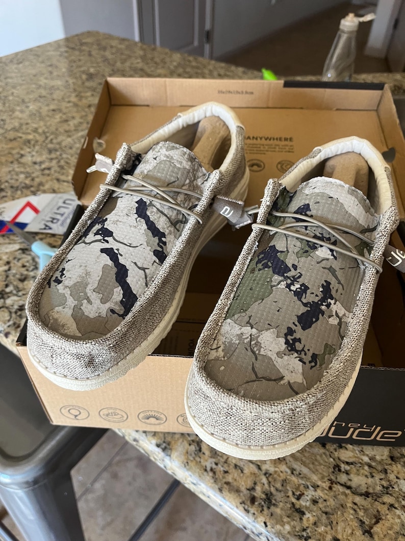 Kings Camo XK7 Hey Dudes - Etsy