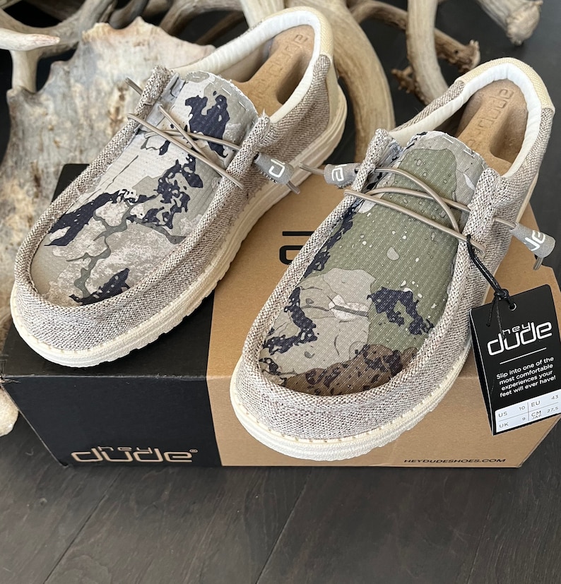 Kings Camo XK7 Hey Dudes - Etsy