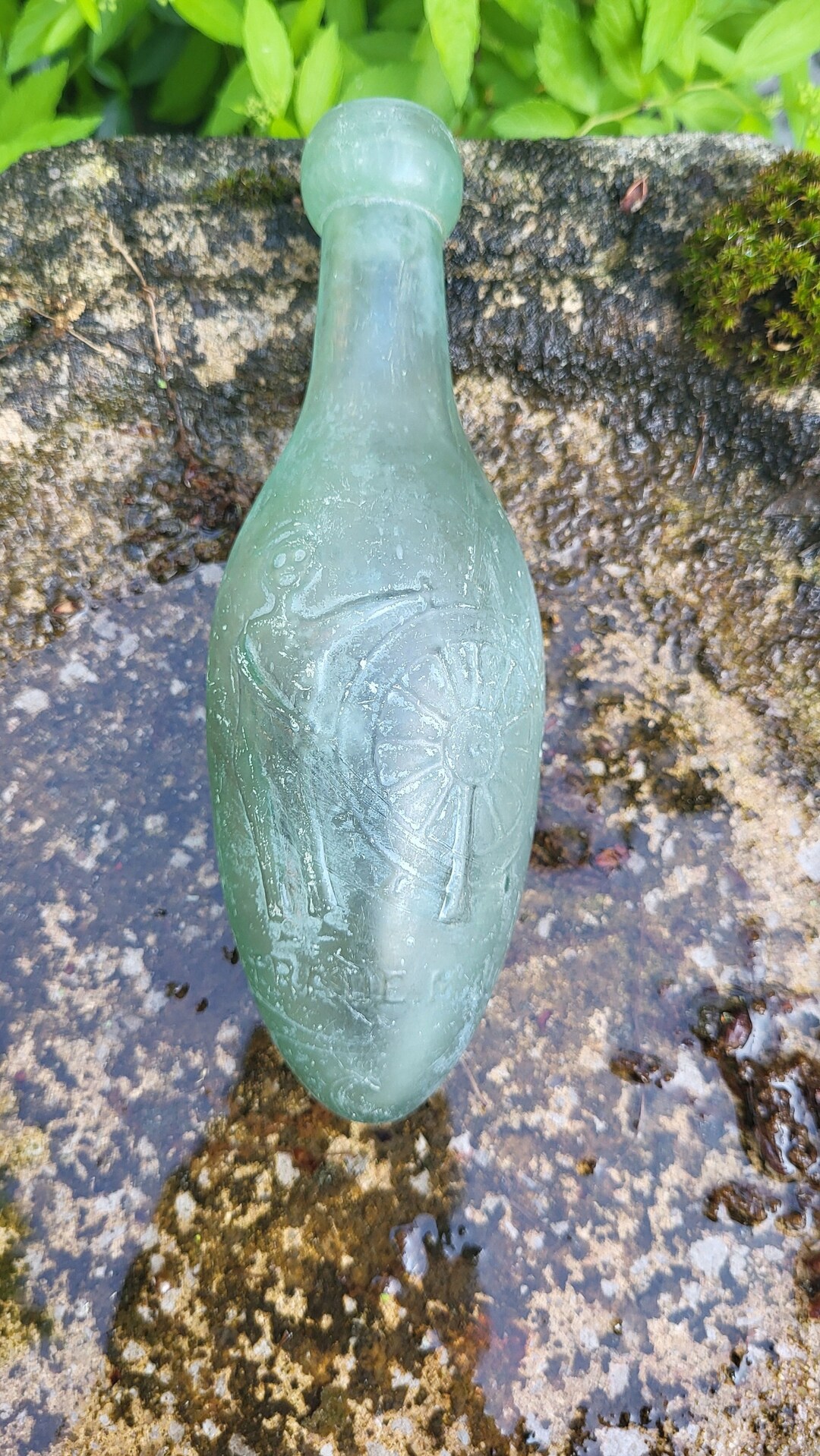 Rare Victorian Hamilton Torpedo Bottle – J H Cuff Manchester 1801 – Man ...