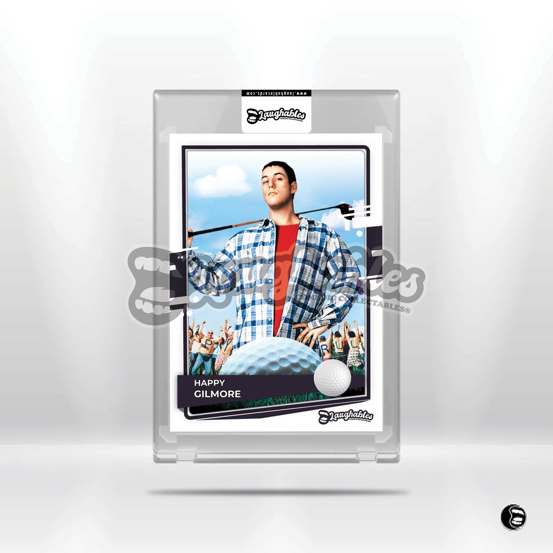 Happy Gilmore | Adam Sandler | Custom Trading Card Novelty - Etsy
