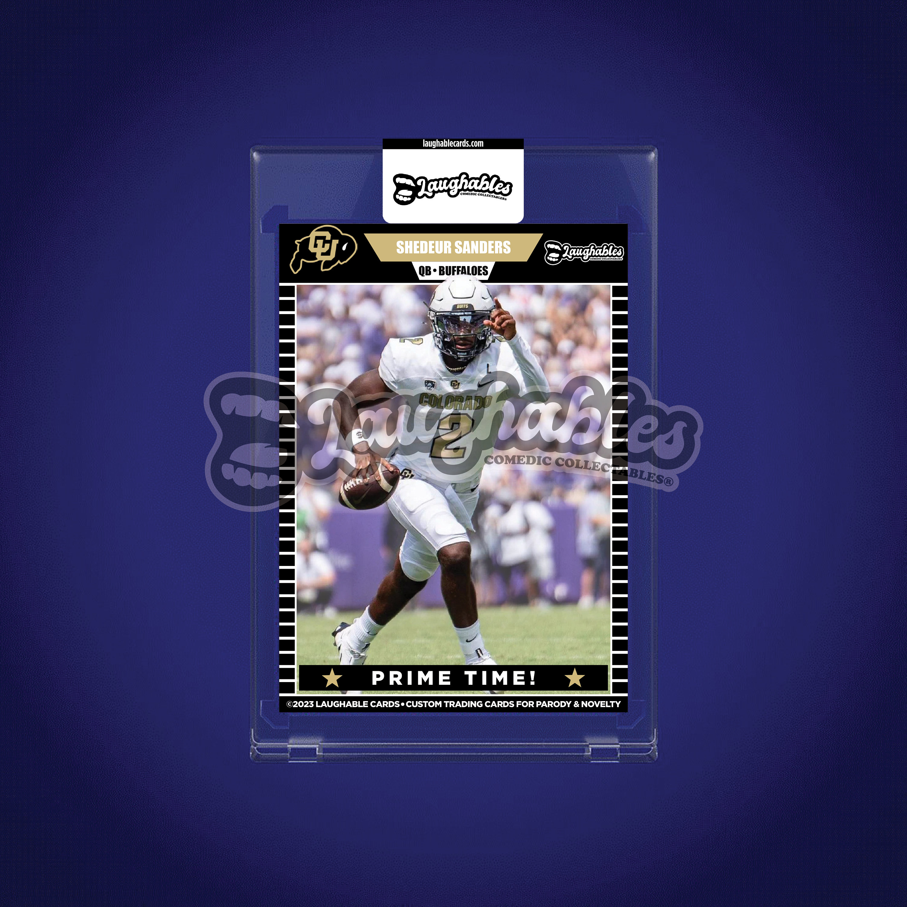 Shedeur Sanders Buffaloes Limited Custom Art Trading Football Card ...