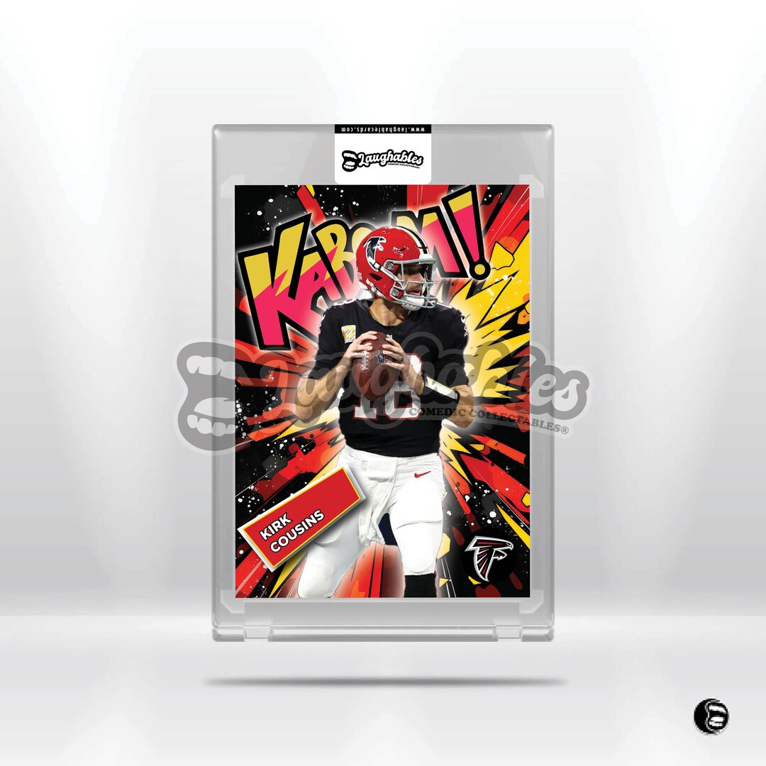 Kirk Cousins | Custom KABOOM! | Custom Art Trading Card Novelty - Etsy