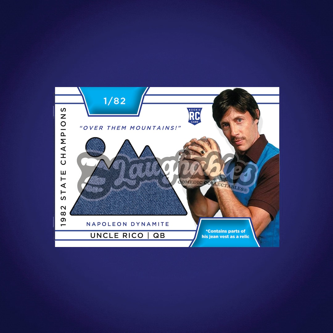 Uncle Rico | 1982 State Champions | Limited ?/82 Custom Football ...