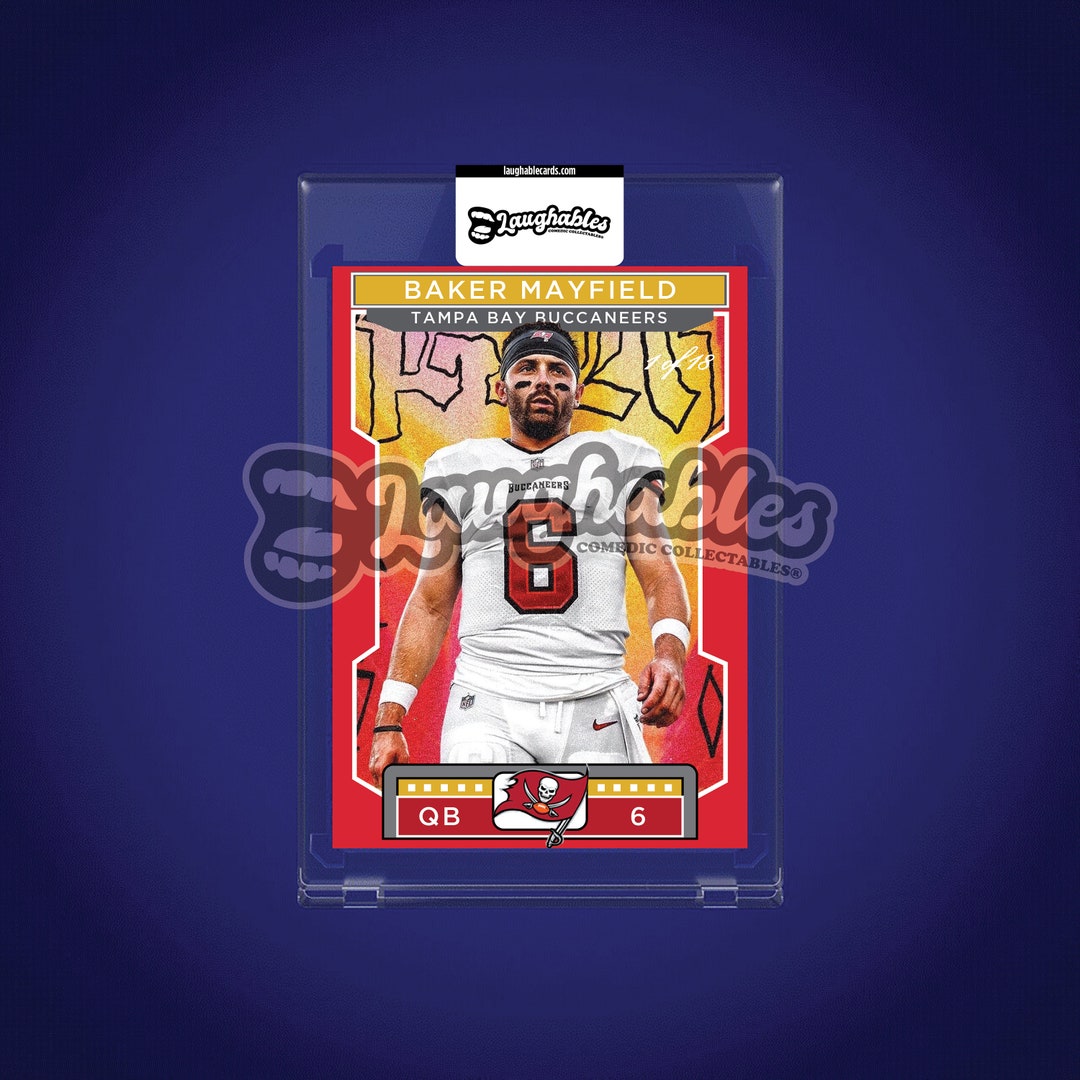 Baker Mayfield | Buccs | Limited | Custom Art Trading Football Card SR ...