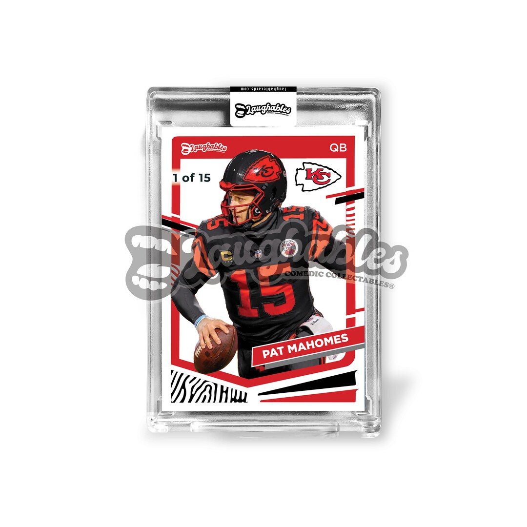 Pat Mahomes | Drip | Custom Art Football Trading Card Novelty Limited ...