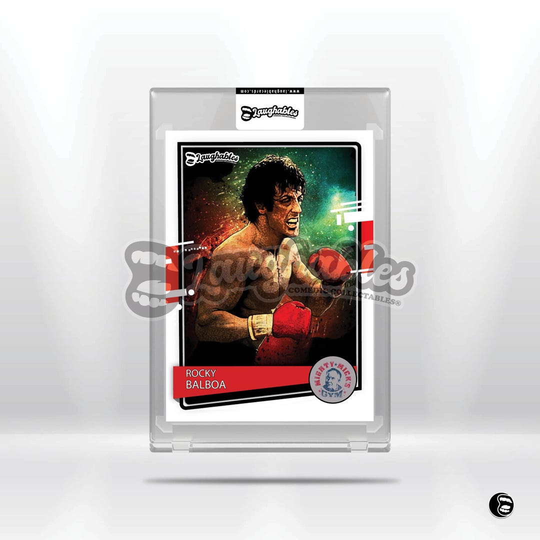 Rocky Balboa | Sylvester Stallone | Rocky | Boxer | Custom Art Trading ...