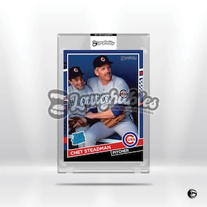 Chet Steadman | Cubs | Custom Art | Trading Baseball Rated Rookie Card ...