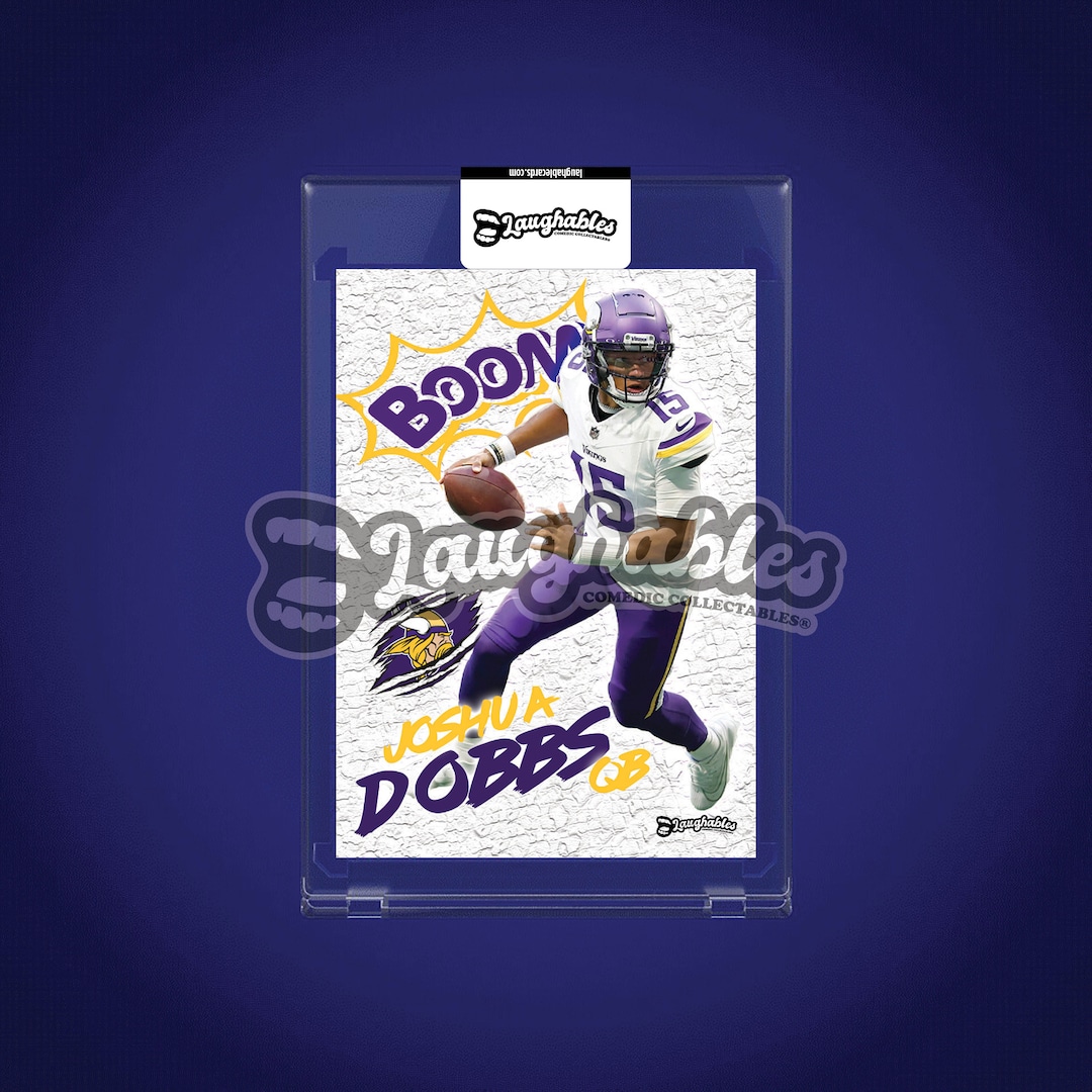 Josh Dobbs | Vikings | ACEO | Limited Custom Art Football Trading Card ...
