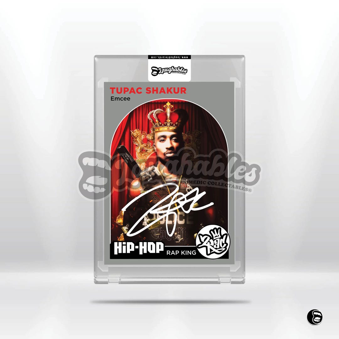 2 Pac | | Tupac | Singer Songwriter | Raper | Custom Trading Card ...