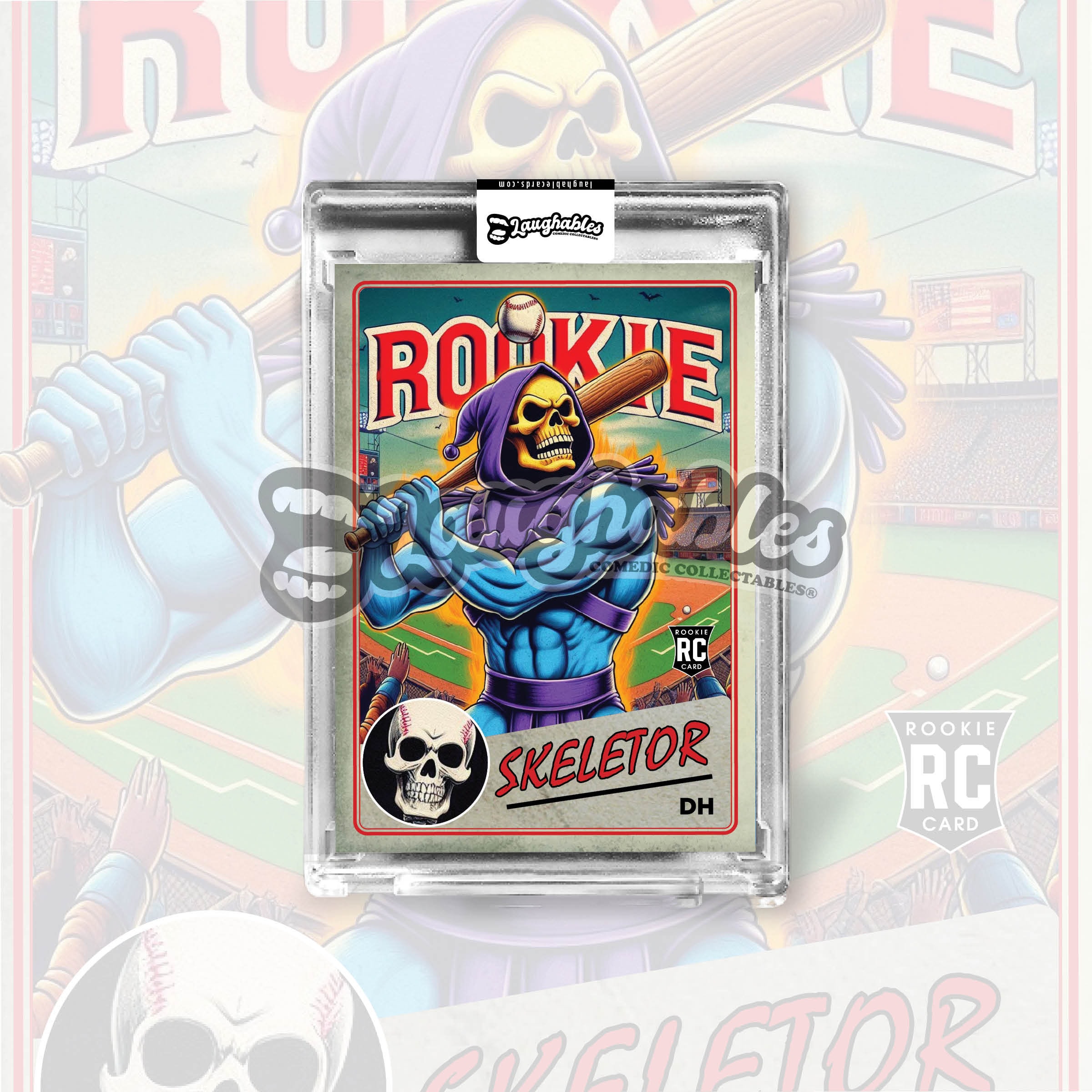 Skeletor He-man Custom Art Trading Card Novelty - Etsy
