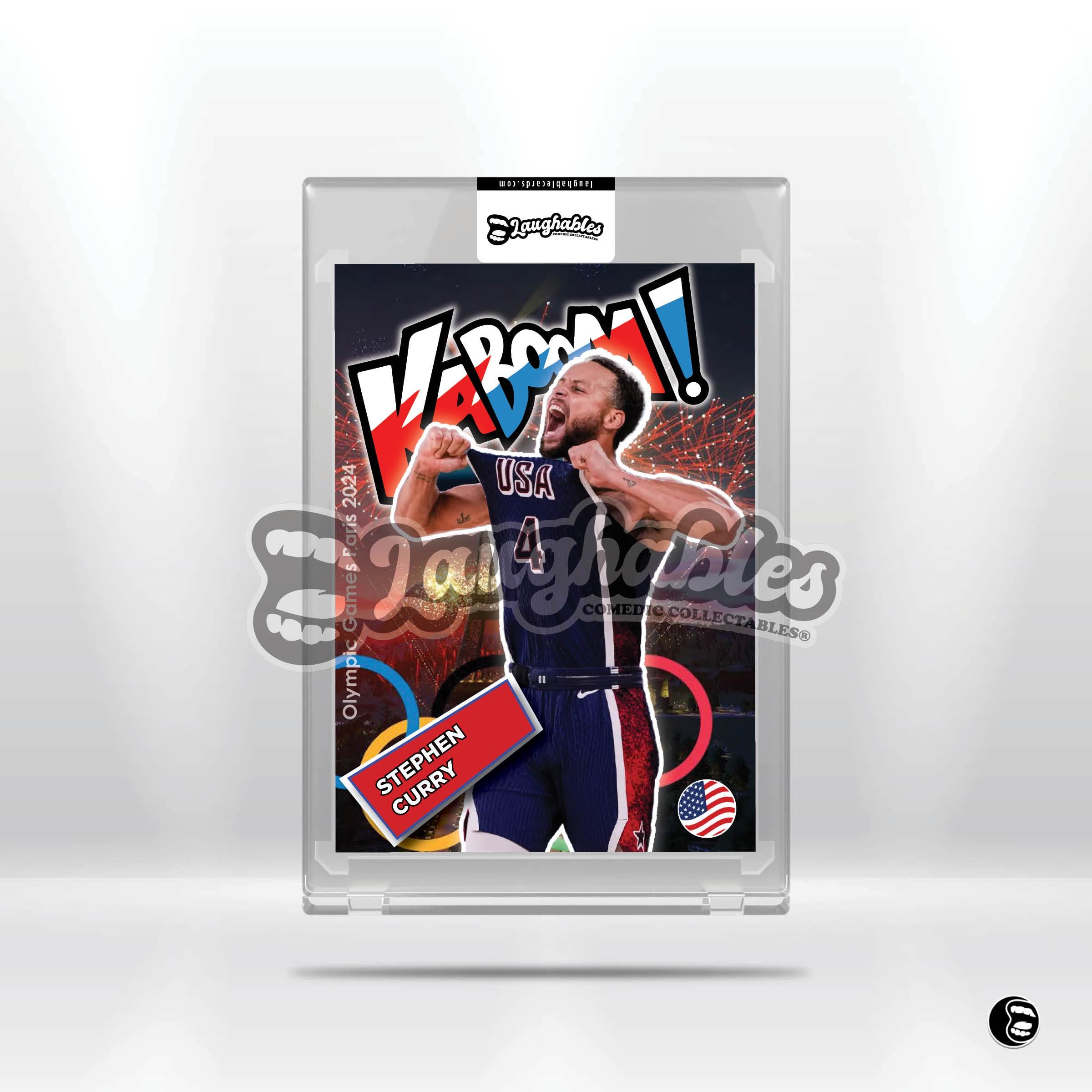Stephen Curry Team USA Custom KABOOM Custom Art Trading Card Novelty - Etsy