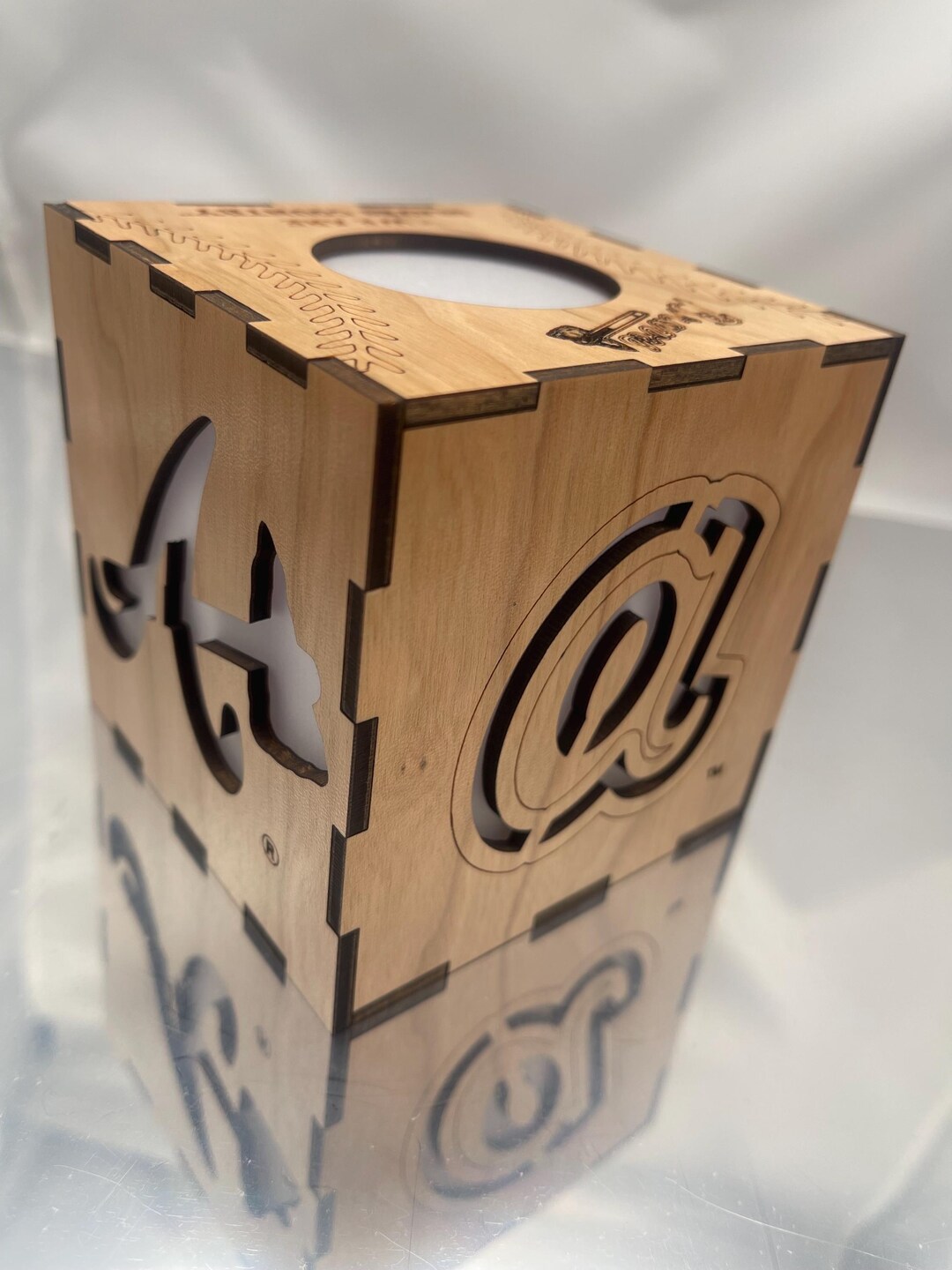 Atlanta Braves Wooden Lantern: Laser Engraved Light Box, Home Decor - Etsy