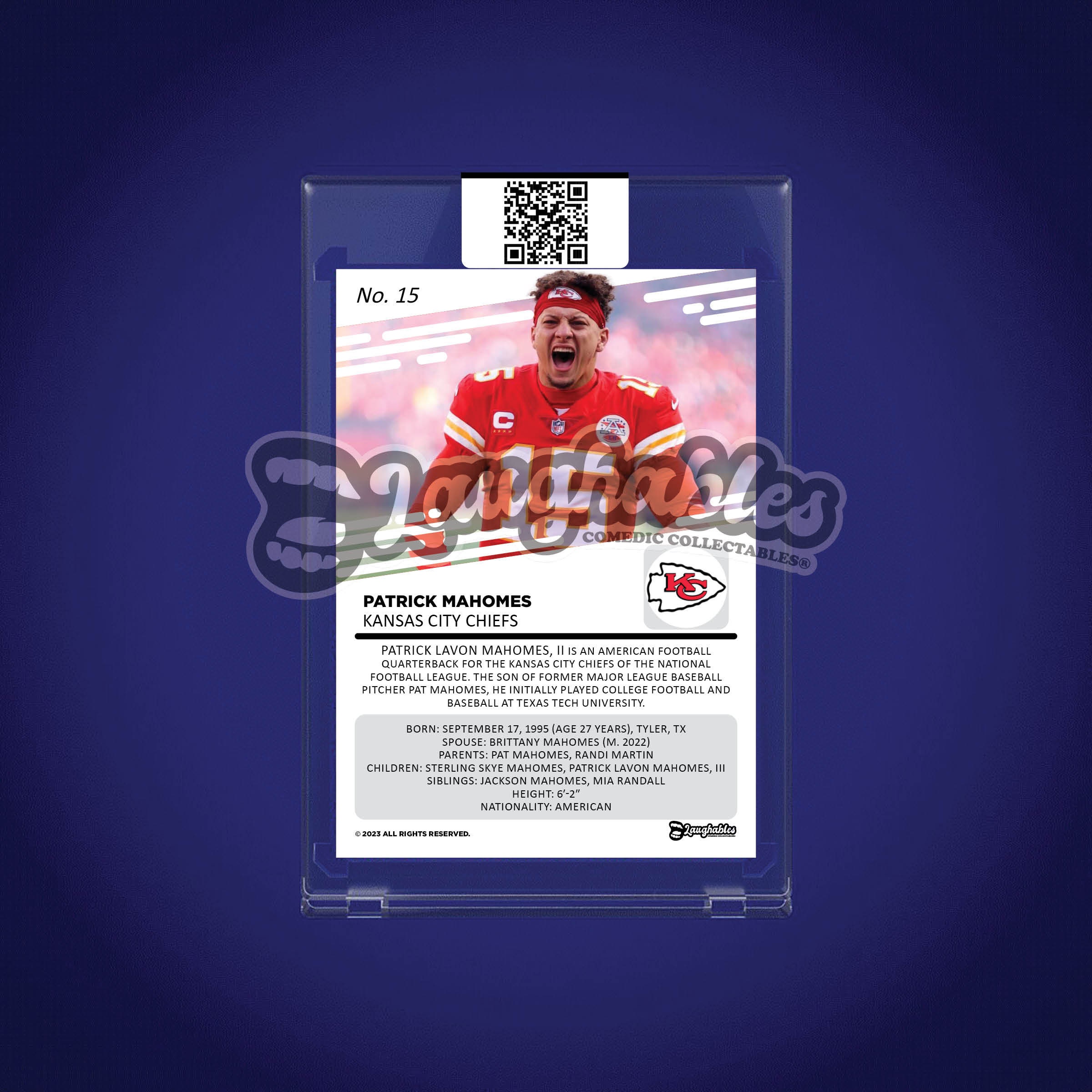 Patrick Mahomes | Chiefs | Limited | Custom Art Trading Card Novelty - Etsy
