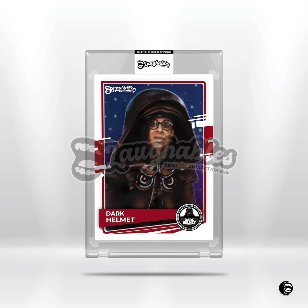 Dark Helmet | Rick Moranis | Spaceballs | Custom Art Trading Card ...