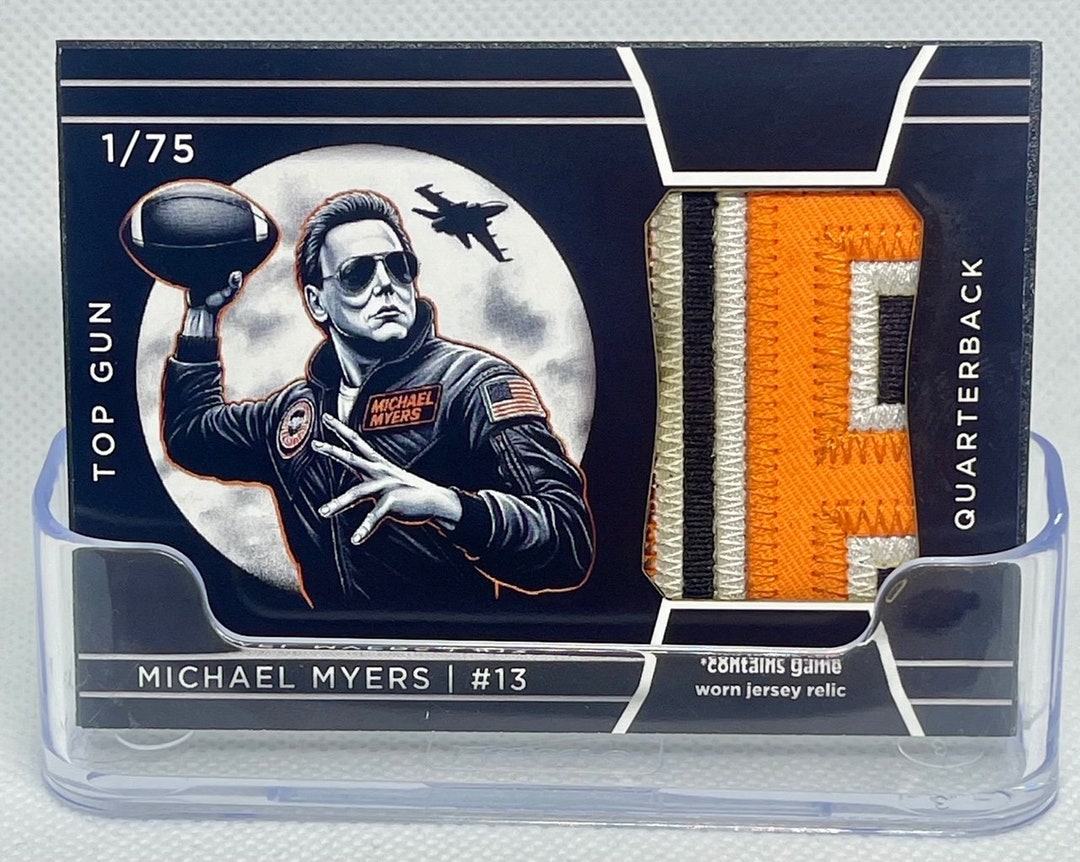 Michael Myers | Comedic | Limited ?/75 Top Gun | Custom Football ...