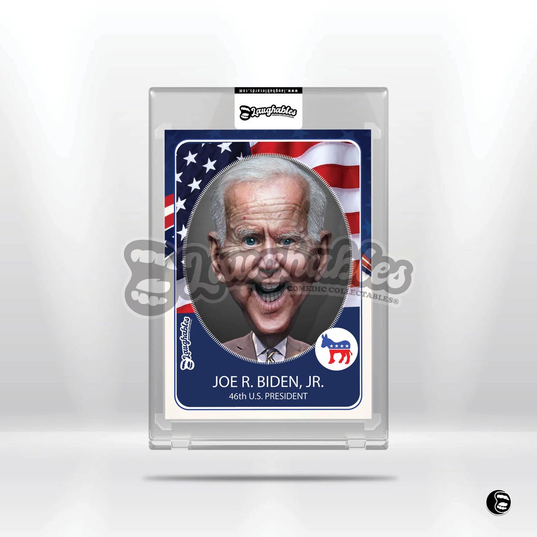 Joe Biden | 46th US President | Caricature Card | Custom Art Trading ...