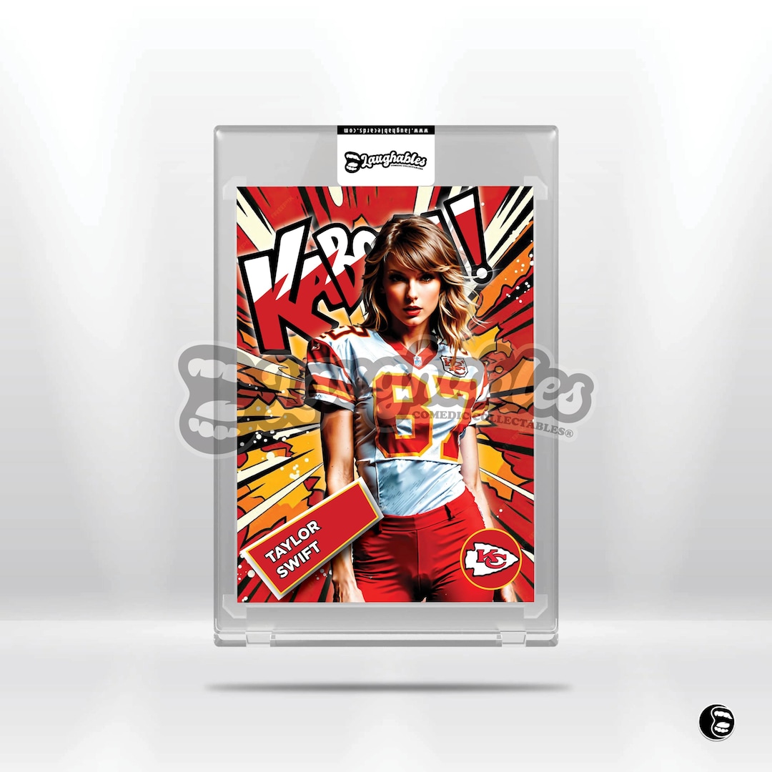 Taylor Swift | Custom KABOOM! | Custom Art Trading Card Novelty - Etsy