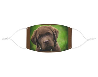 Chocolate Lab Mask - Etsy