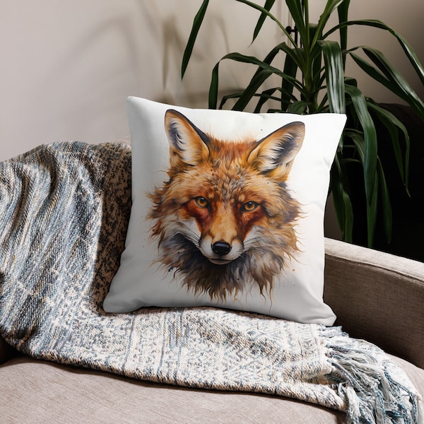 Fox Cushion - Etsy