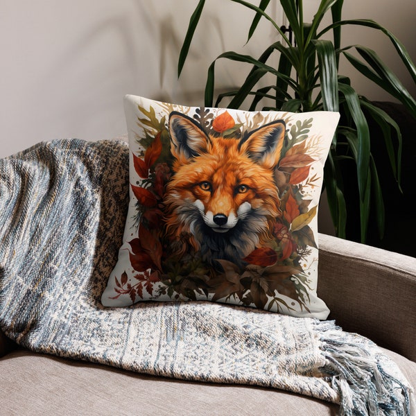 Fox Cushion - Etsy