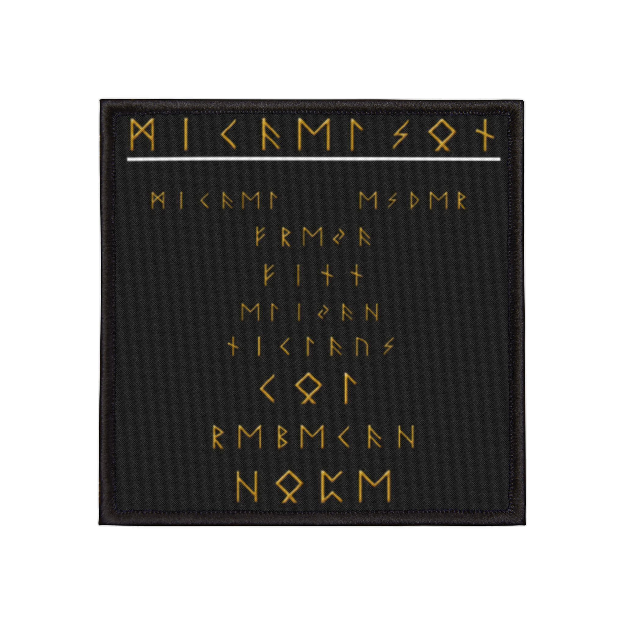 Mikaelson Family in Viking (black) Letters Iron-on Patches - Etsy