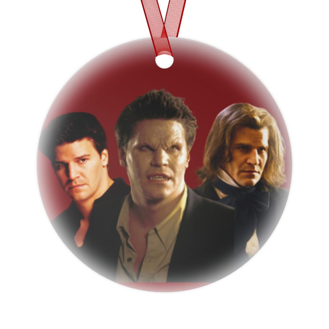 Buffy the Vampire Slayer: Angel/angelus Metal Ornaments - Etsy